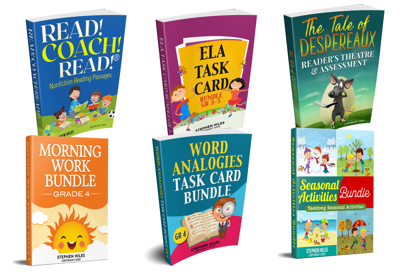 Read! Coach! Read! Sales Page - Steve Hiles Educational Resources LLC