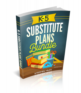 K-5 Substitute Plans Bundle - Steve Hiles Educational Resources LLC