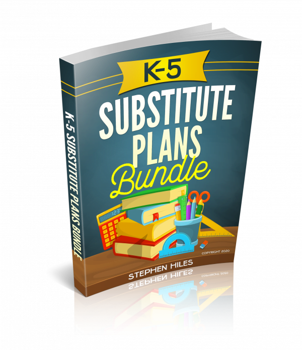 K-5 Substitute Plans Bundle – Teacher Classroom Resources