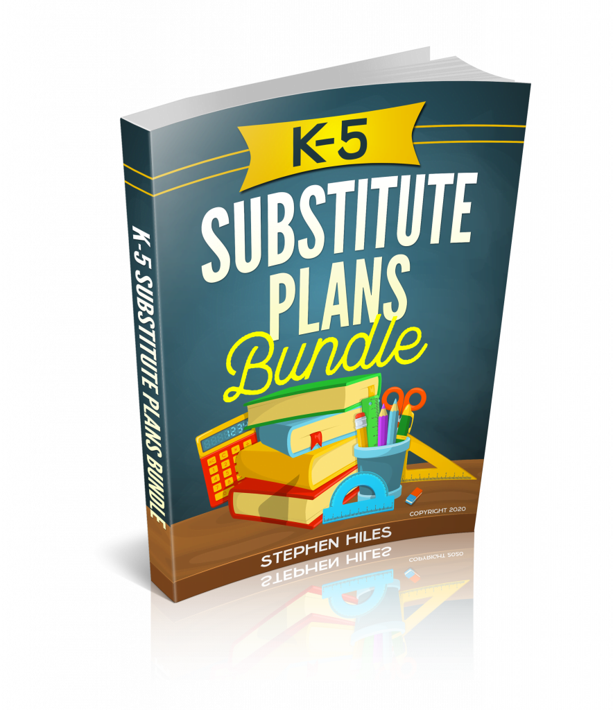 K-5 Substitute Plans Bundle - Steve Hiles Educational Resources LLC