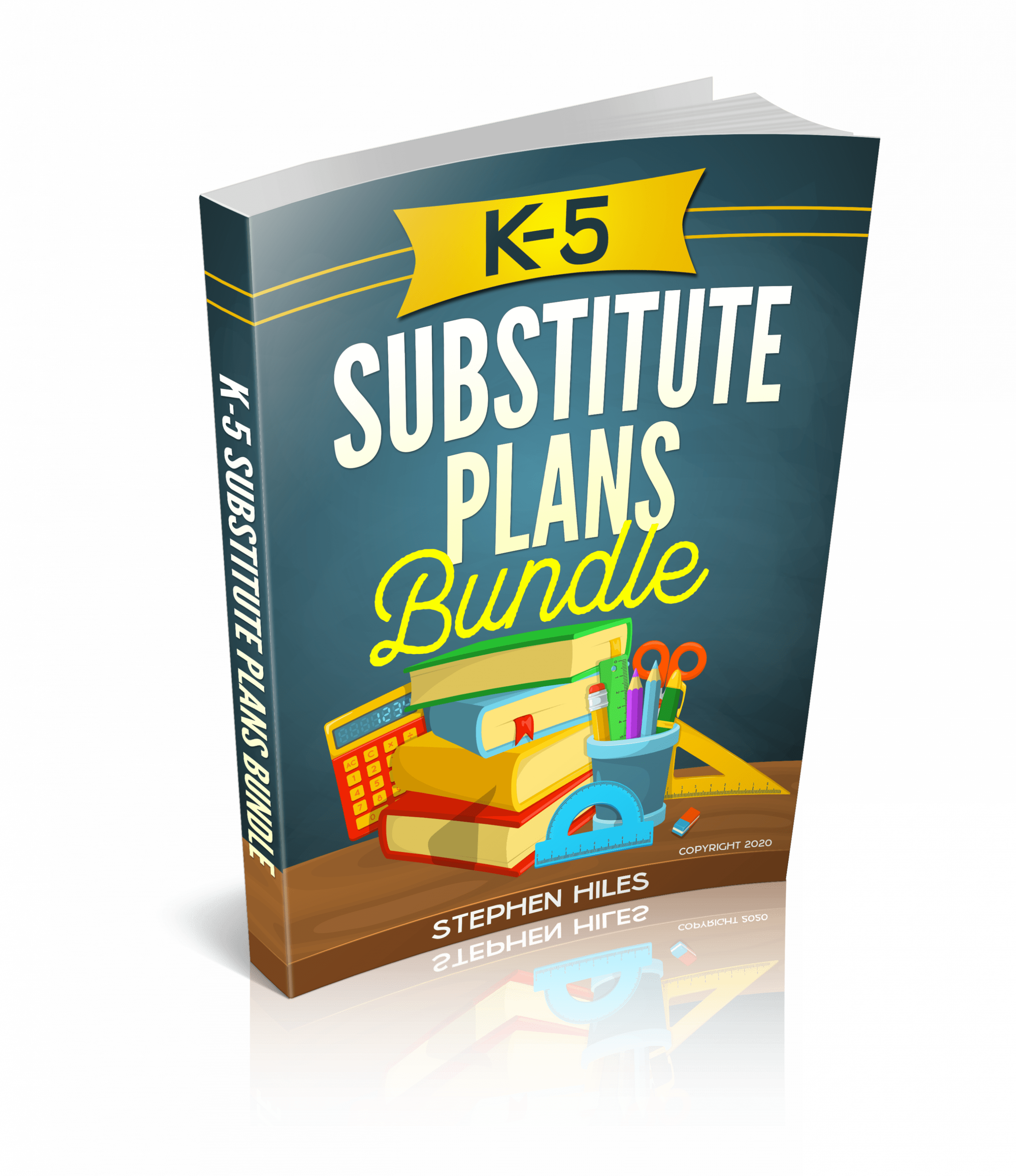 K-5 Substitute Plans Bundle - Steve Hiles Educational Resources LLC